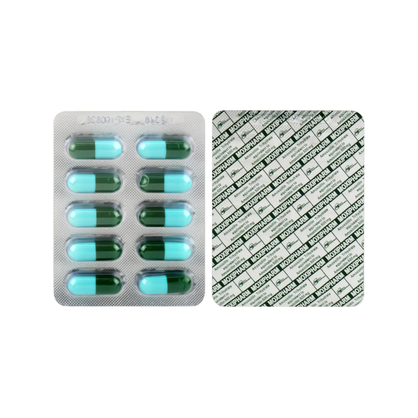 Amoxicillin 500 mg. Pack of 3 strips - Thaishop Wholesale ...